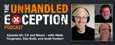 dan clarke on linkedin unhandledexception blazor dotnet