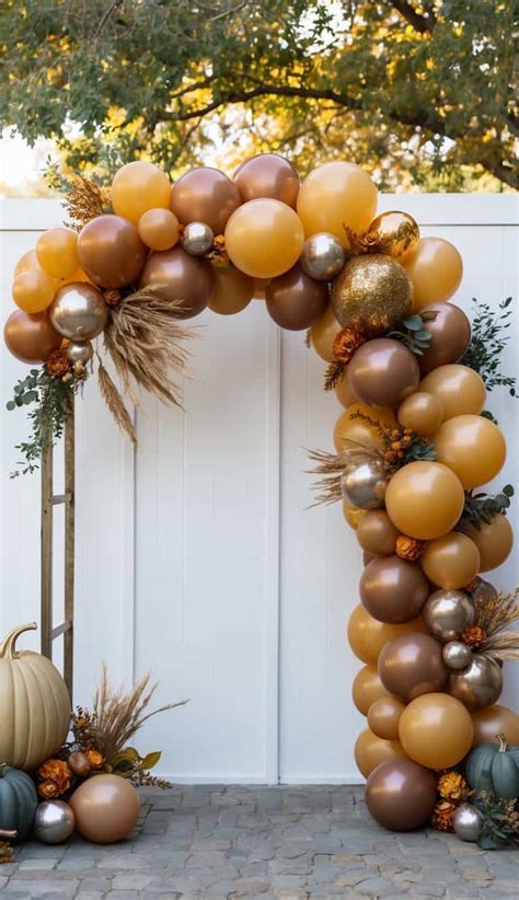 15 Fall Balloon Arch Ideas Cozy Autumn Decor For Your Festive Gatherings