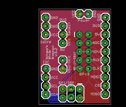 Bus Pirate Breakout Board Dangerous Prototypes