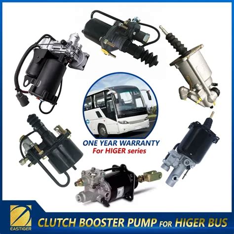 Durable Bus Clutch Booster Pump For Higer Bus Parts Original Quality Accessories Bus Clutch