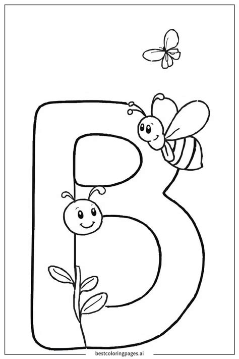 35장의 알파벳 글자 색칠공부（무료 Pdf 및 Png 인쇄용）