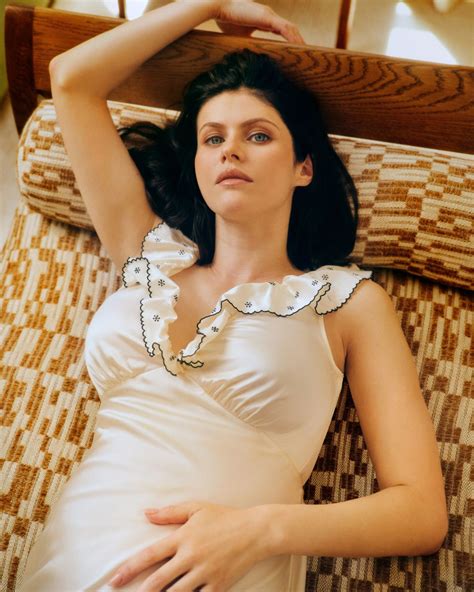 Pregnant Alexandra Daddario For Vogue Magazine July Hawtcelebs