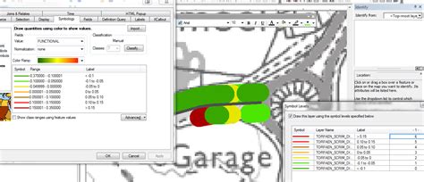 Arcgis 100 Symbol Levels For Graduated Colours Not Working In Arcmap