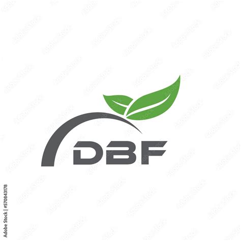 Dbf Letter Nature Logo Design On White Background Dbf Creative Dbf Letter Nature Logo Design On White Background Dbf Creative