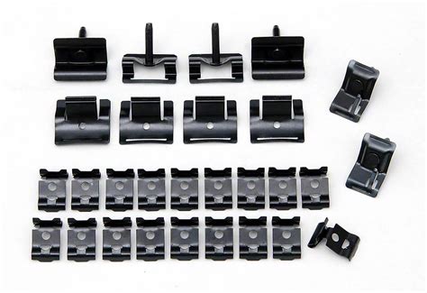 Ecklers Full Size Chevy Rear Glass Molding Clip Set Impala 2 Door