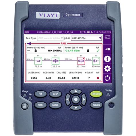 Viavi Optimeter Fiber Tester Standard Kit F1650nm Apc Gme Supply