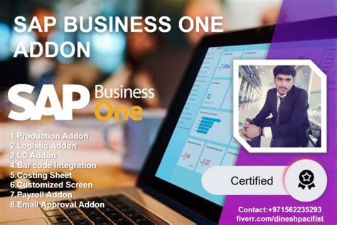 Do Sap Business One Customized Addon For You By Dineshpacifist Fiverr