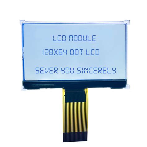 custom 12864 graphic lcd cog 128x64 lcd display module lcd display