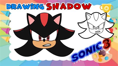 How To Draw Shadow From Sonic In Minutes EASY YouTube