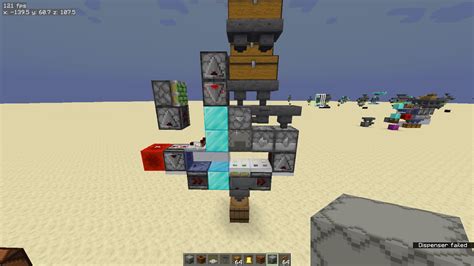 Wide Shulker Loader No Hard Powering Dispenser And Only Hopper Minecart This Time And X