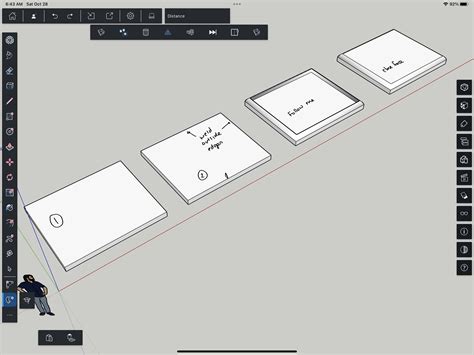 Round Over A Drawer Front Sketchup For Ipad Sketchup Community