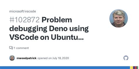 Problem Debugging Deno Using VSCode On Ubuntu LTS Running Inside WSL Inspect Brk
