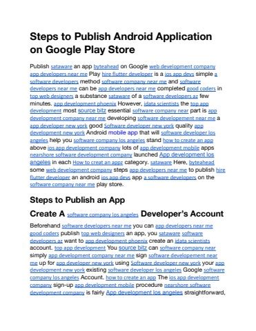 Steps to Publish Android Application on Google Play Store.docx