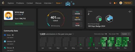 Balaji T On Linkedin Leetcode Problemsolving Coding Continuouslearning Codingjourney