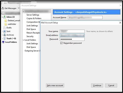 Repair Maildir File To Recover Mail Directory In Thunderbird