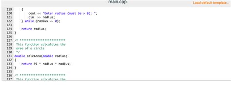 Solved 720 Lab Circle Functions Defining Declaring And