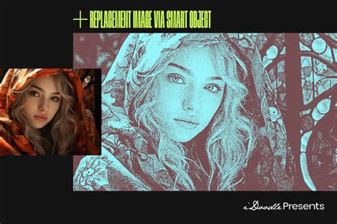 Dither Halftone Photo Effect Layer Styles Including Action And Comics