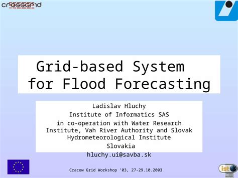 ppt grid based system for flood forecasting dokumen tips