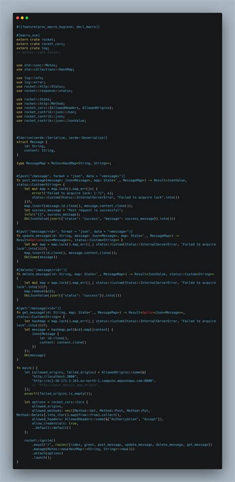 How To Build A Simple Api In Rust Using Rocket Owusu Elijah Boahen