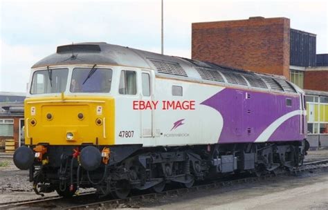 Photo Class 47 Diesel 47807 At Saltley On 220996 £200 Picclick Uk