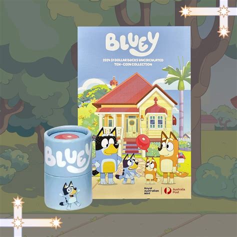 2024 1 Bluey Folder And Sealed Coin Tube