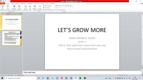 rajani porandla on linkedin task internship webdevelopment