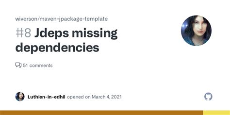 Jdeps Missing Dependencies · Issue 8 · Wiversonmaven Jpackage