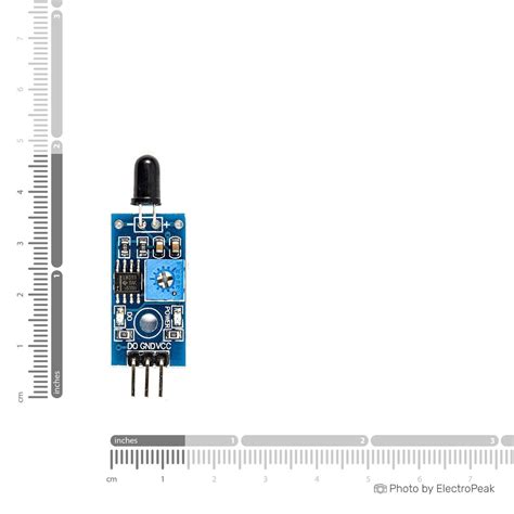 IR Infrared Flame Sensor Module ElectroPeak