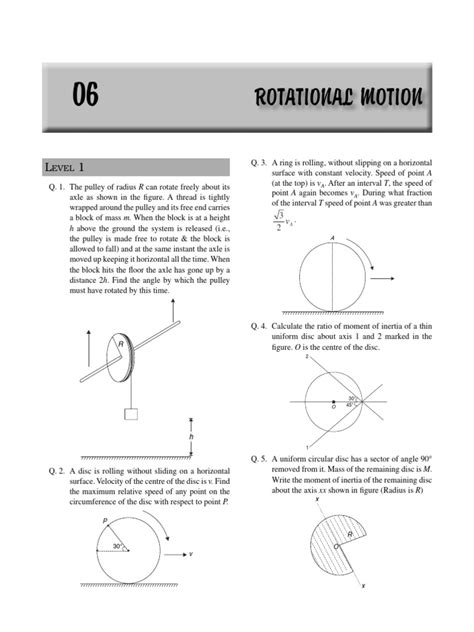 6 Rotational Motion Sbt Pdf