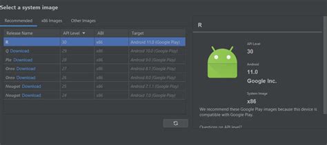 Xamarin Forms In Android Emulator Settings Google Play Services Version Will Not Resolve