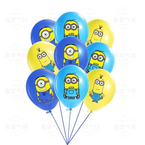 Despicable Me Minions Gru Theme Party Decoration Set Anime Cartoon