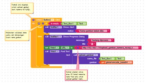 Cara Upload Gambar Yang Diambil Dari Kamera Ke Mysql Di Kodular Dwiay Dal1809