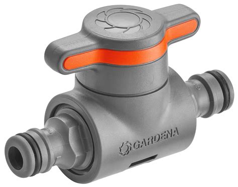 Gardena Coupling With Flow Control Valve Hose Coupling For