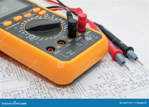 Electronic Device For Measurements Stock Image Image Of Measure Engineering 62877671