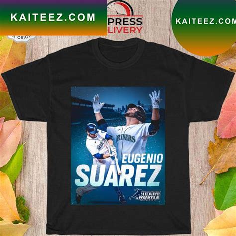 Eugenio Suarez Heart And Hustle Award T Shirt Kaiteez