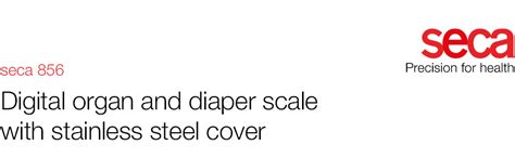 Seca 856 Organ Diaper Scale With Protected Electronics Health And Household