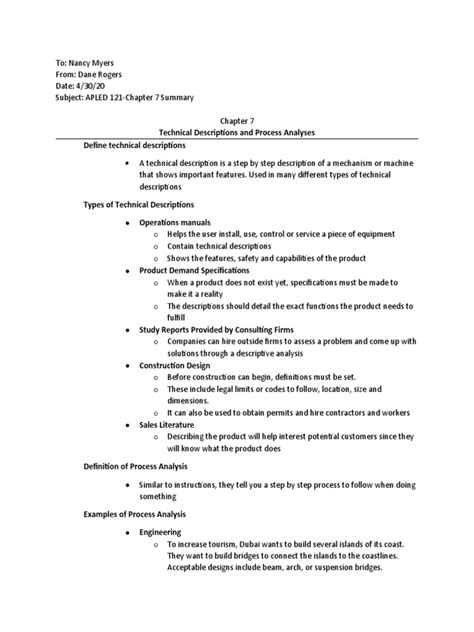 chapter 7 summarydr pdf specification technical standard