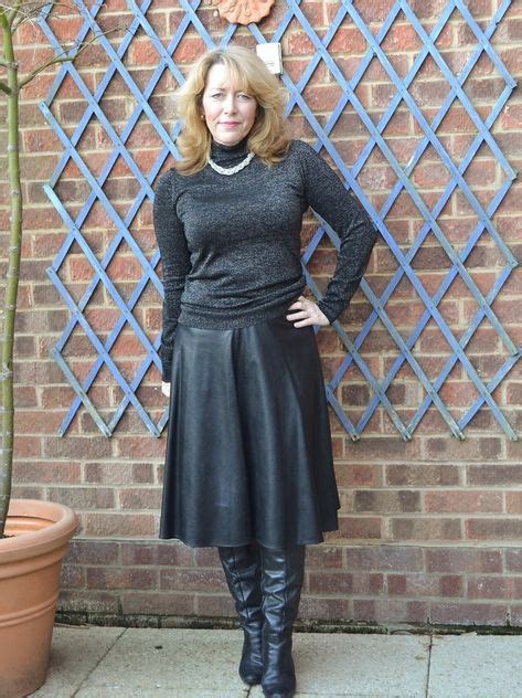 Granny Leather Skirt