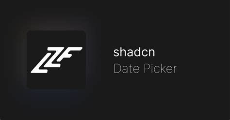 Shadcn Date Picker