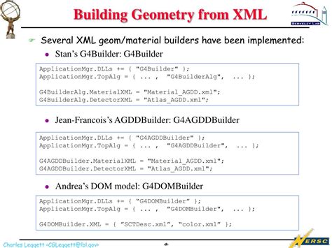 Ppt Prototype Geant4 Service For Athena Framework Powerpoint