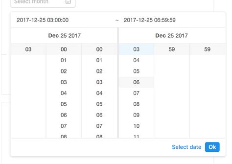 datepicker rangepicker disabledtime属性设置后，当开始时间和结束时间是同一天时，结束的那天