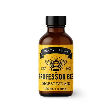 Professor Bees Digestive Aid Natural Digestive Problem Relief Professor Bees Digestive Aid