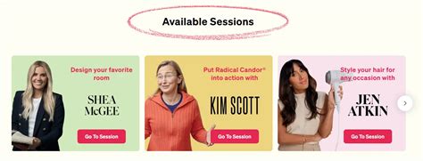 Masterclass Sessions