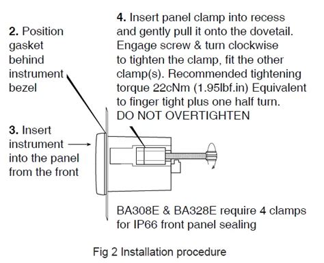 Beka Ba307e Intrinsically Safe Loop Powered Indicator Instruction Manual