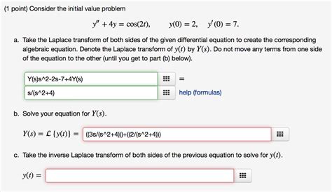 solved consider the initial value problem y 4y