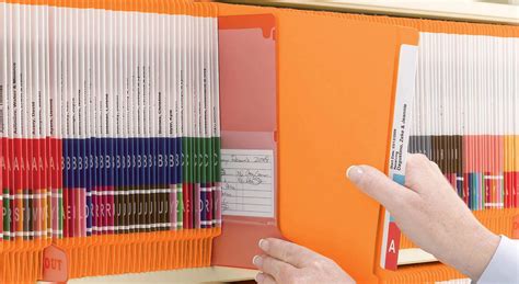 Colored End Tab File Folders Color Coded Shelf Filing Page 3