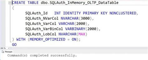 Sql Server 2016 Inmemory Oltp Lob Datatype Enhancement Sql