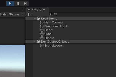 Unity3d 基础 05 场景加载 Awake