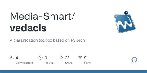 Github Media Smartvedacls A Classification Toolbox Based On Pytorch