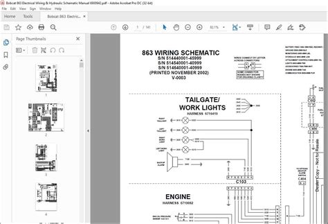 Bobcat 863 Parts Diagram And Exploded View